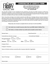 H&W Forms | IUOE Local 399